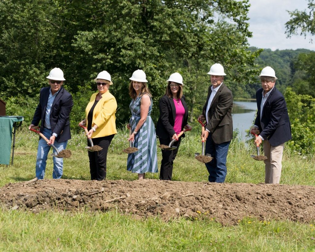 Groundbreaking held for Wisecarver Recreation Area - Herald-Standard
